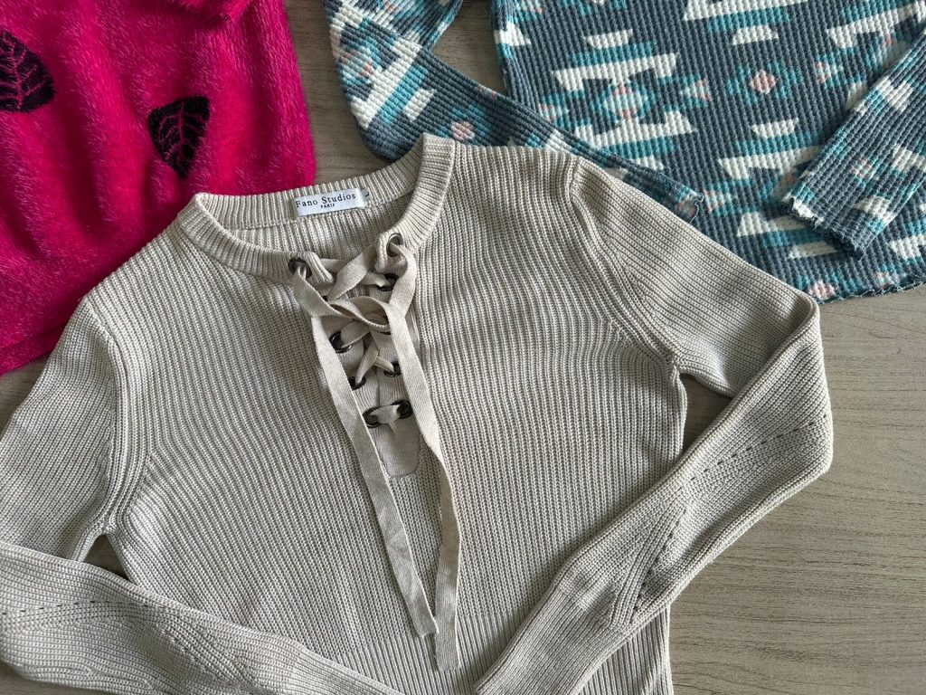 Saco Sweater Lola Regular – Importadora Americana – Fardos de Ropa ...